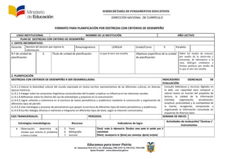 Informacionecuador.com plan destreza 9 egb 2016 - 2017 lleno | PPT