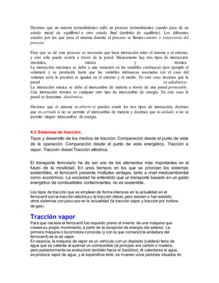 Unidad 4 material ferroviario | DOCX