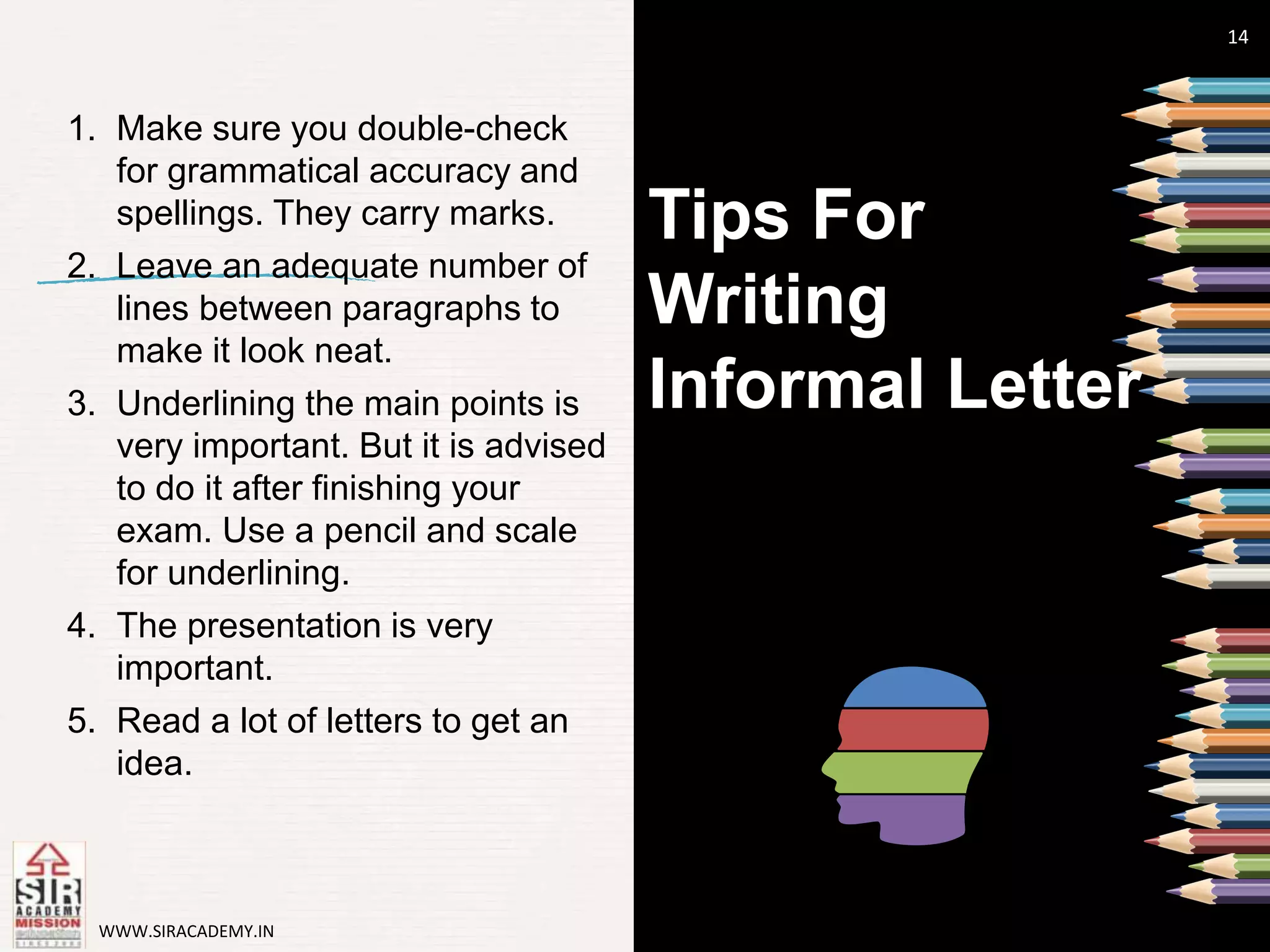 Informal | PPTX