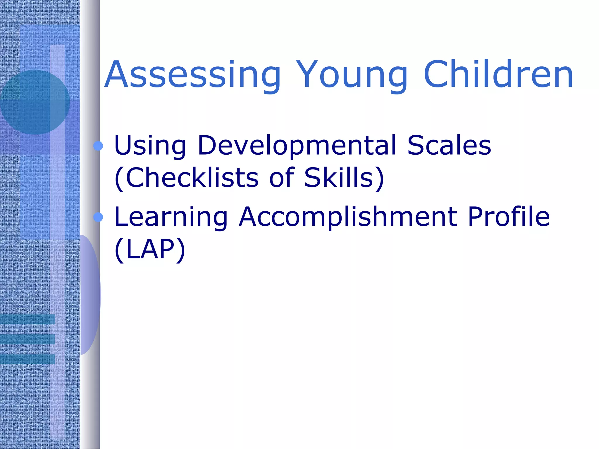 Informal Classroom Assessment | PPT