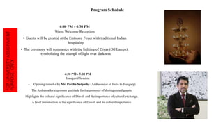 Informal - Indian Protocol Event in Budapest | International Relations ...