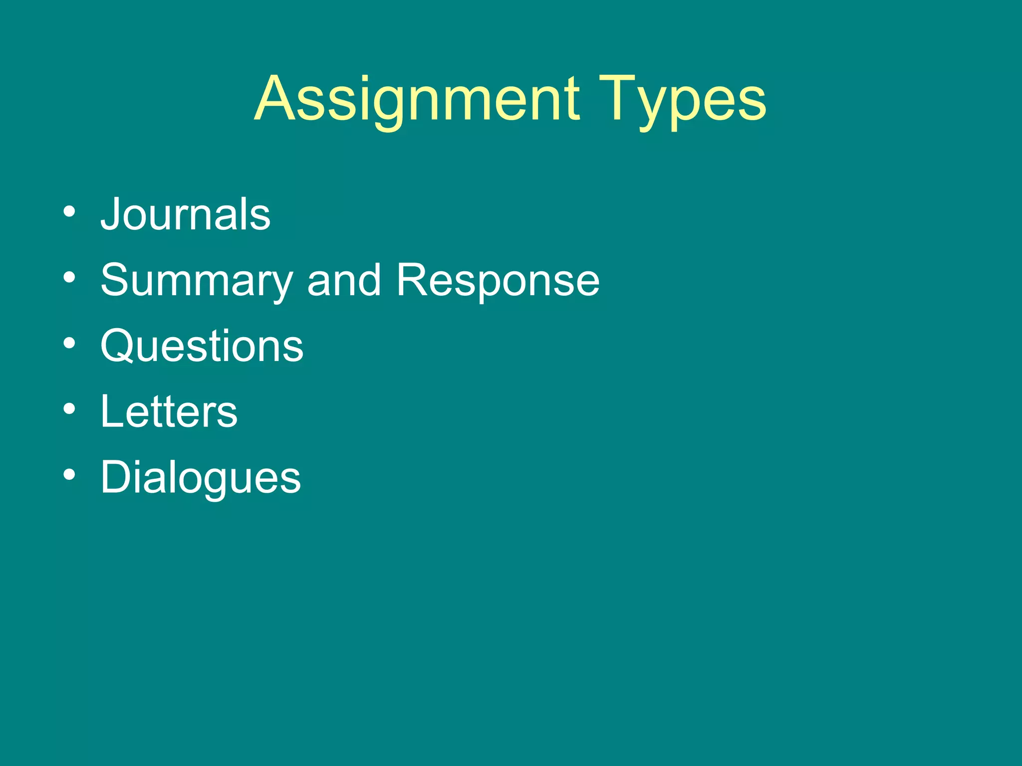 Informal Writing | PPT