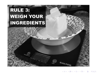 5 Rules for Baking Cakes | PDF