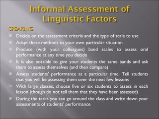 Informal Assessment | PPT