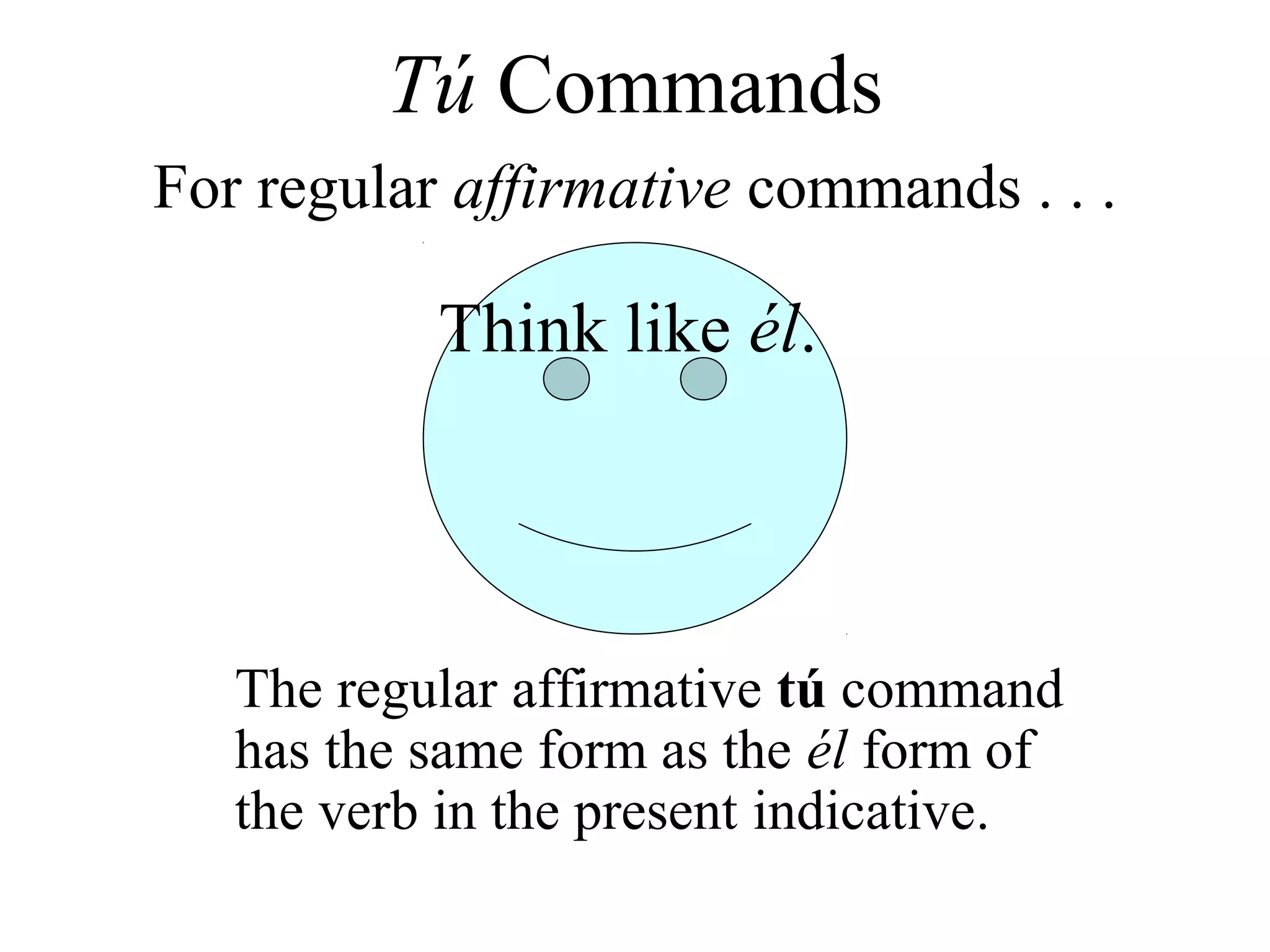 Informal commands | PPT