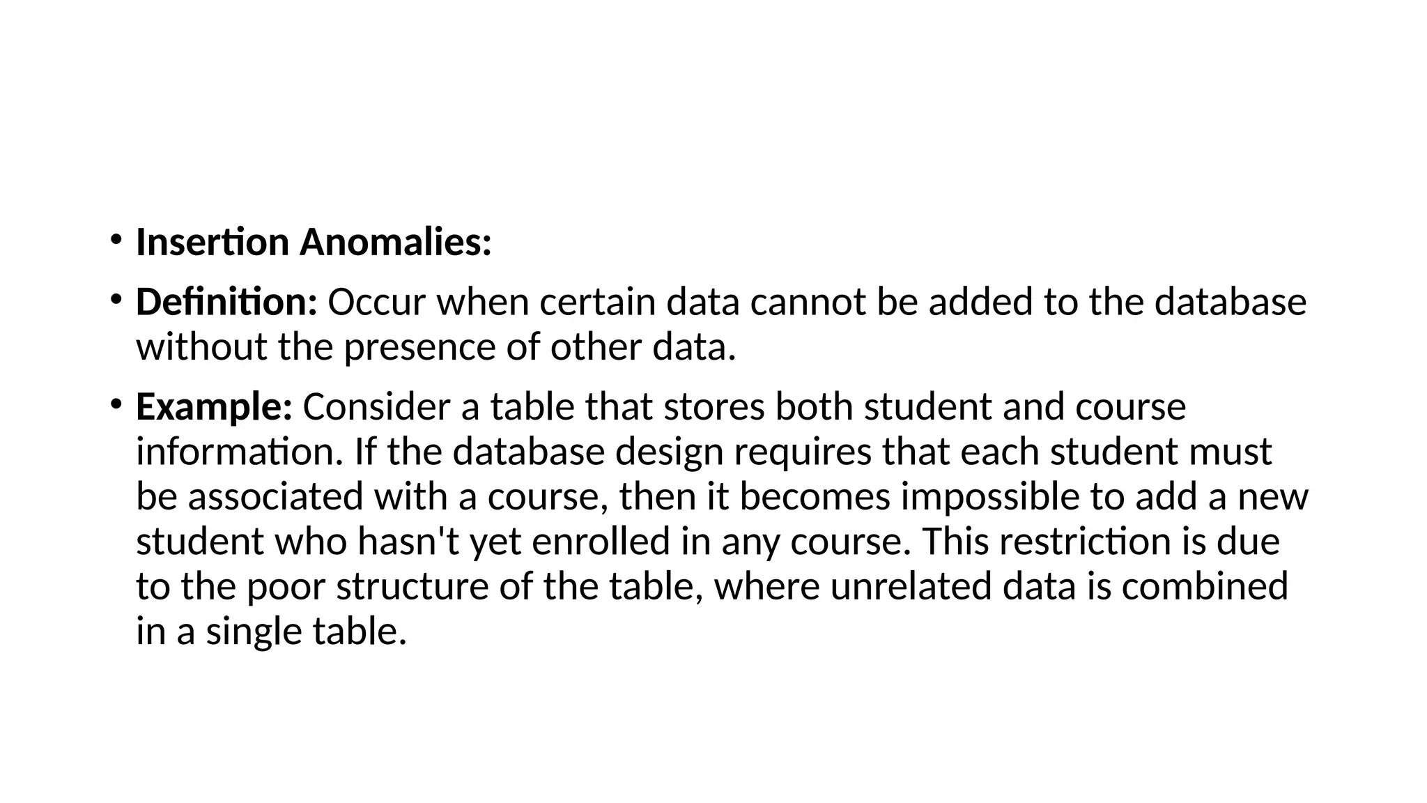 Informal Design Guidelines For Relation Schemas Pptx Databases