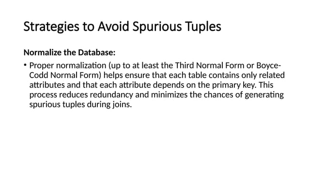 Informal Design Guidelines for Relation Schemas.pptx | Databases ...