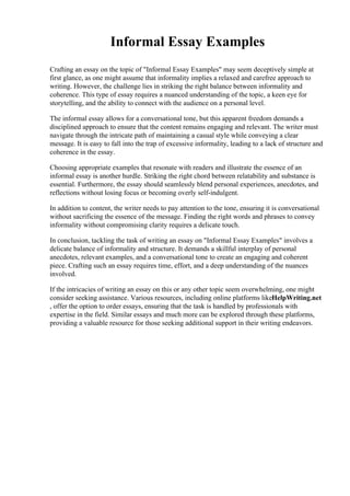 Informal Essay Examples.pdf