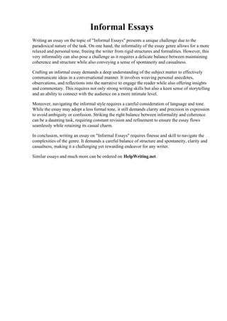 Informal Essays.pdf