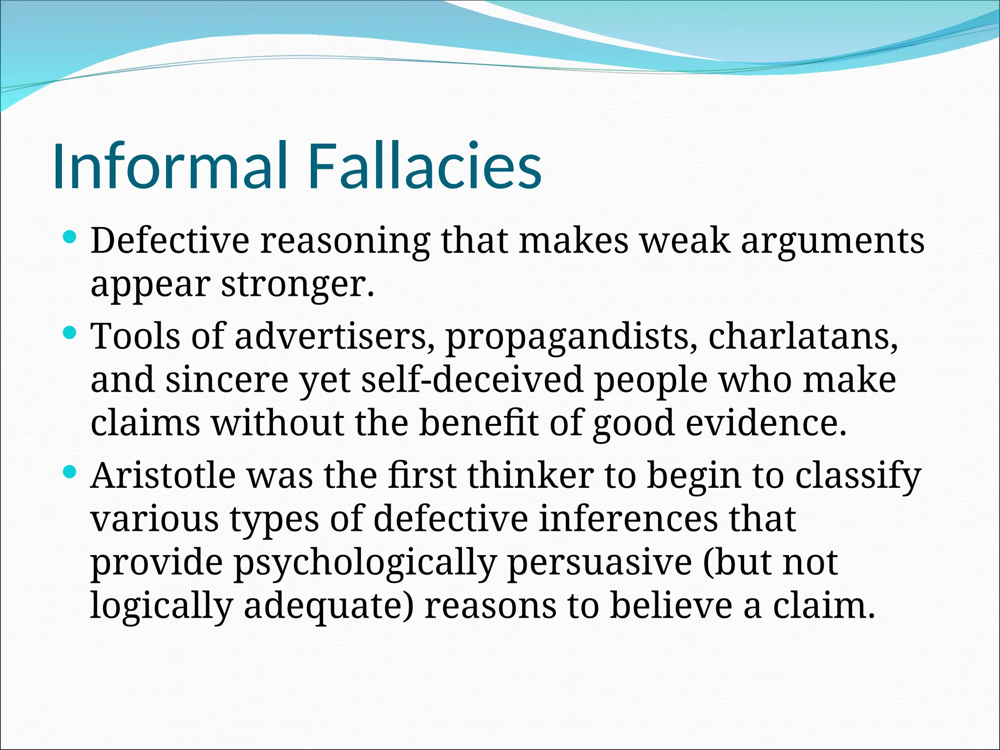 Examples and Definition of Informal Policies | PPT
