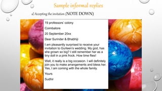 INFORMAL INVITAIONS AND REPLIES.pptx