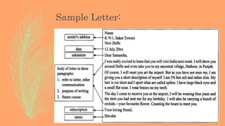 Informal Letter Writing | PPTX