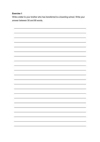 Informal Letter Writing Example | PDF