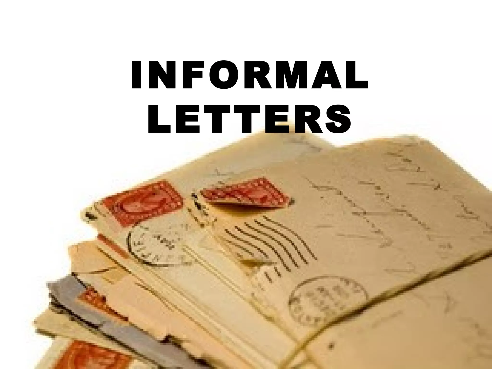 Informal letters | PPT