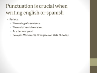 Punctuation | PPT