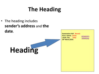 Informal letter writing | PPTX
