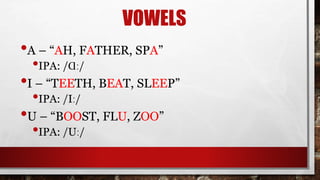 Informal malay pronunciation guide | PPTX