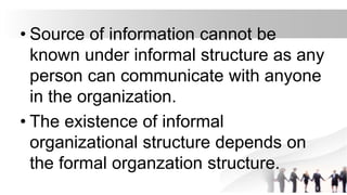 Informal organization | PPT