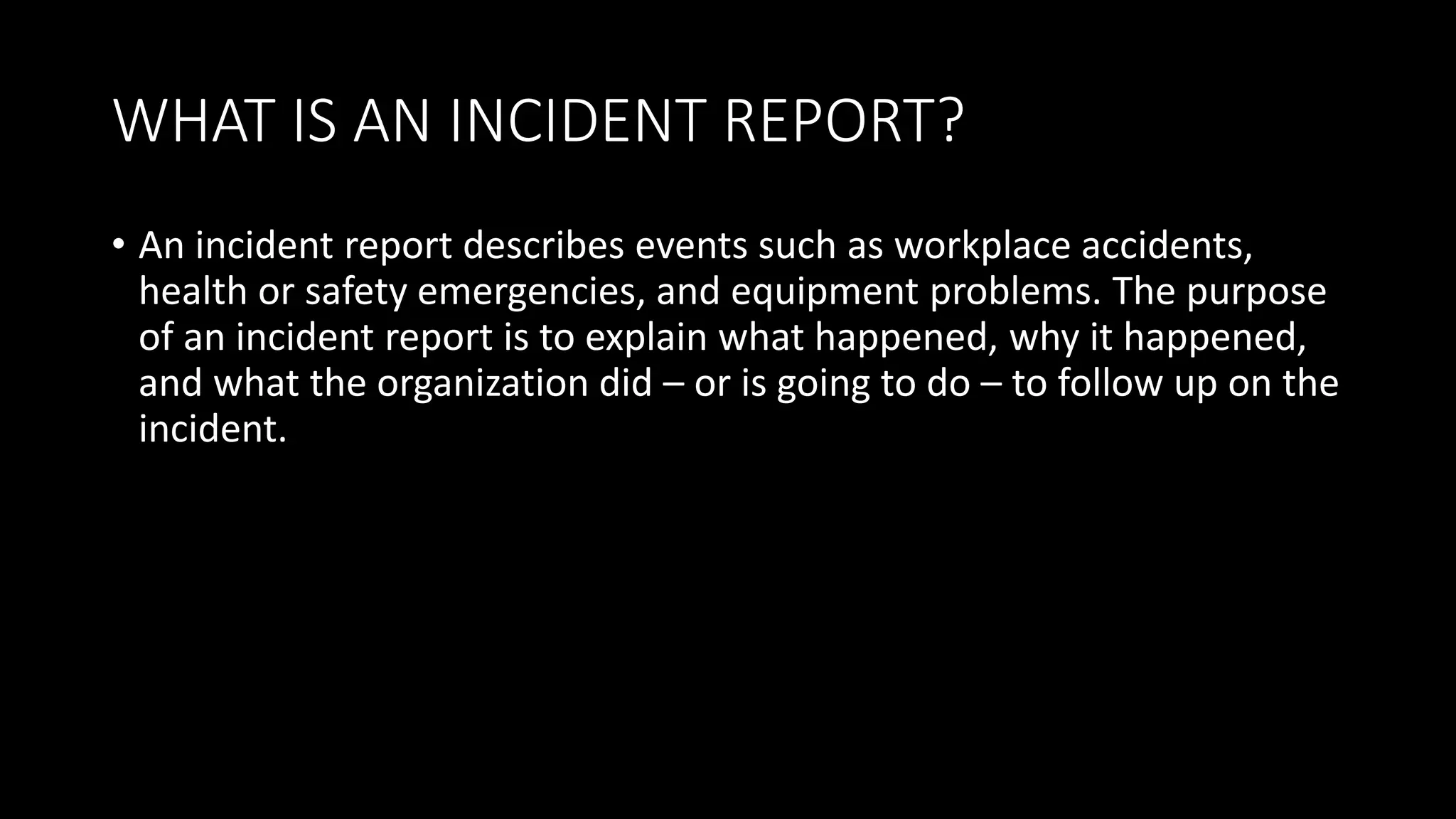 Informal report | PPT