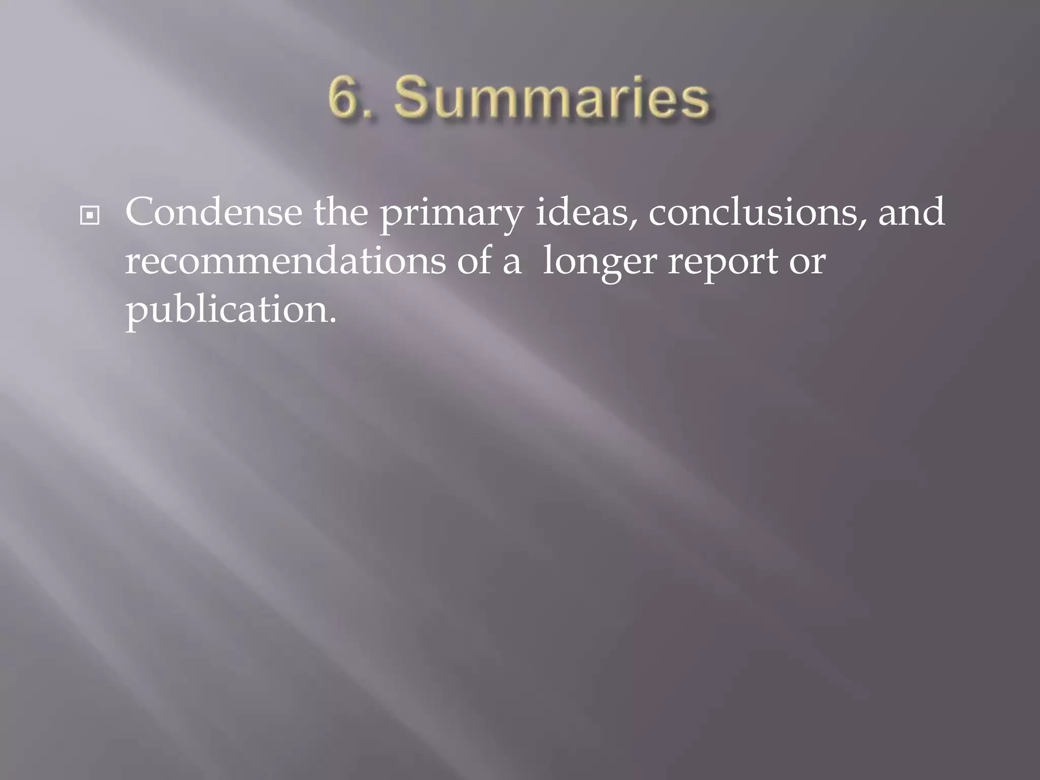 Informal Reports Guidelines For Writing Informal Reports Pptx