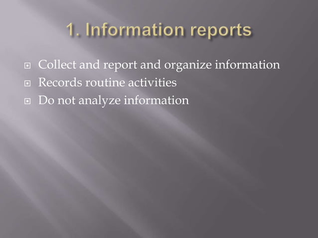 Informal reports, Guidelines for writing informal reports | PPTX | Business | Business and Finance