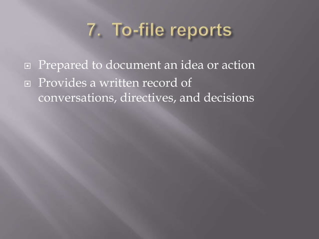 Informal reports, Guidelines for writing informal reports | PPTX ...