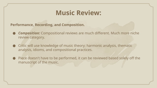 Informal Review Writing Teaching Resource | PPT