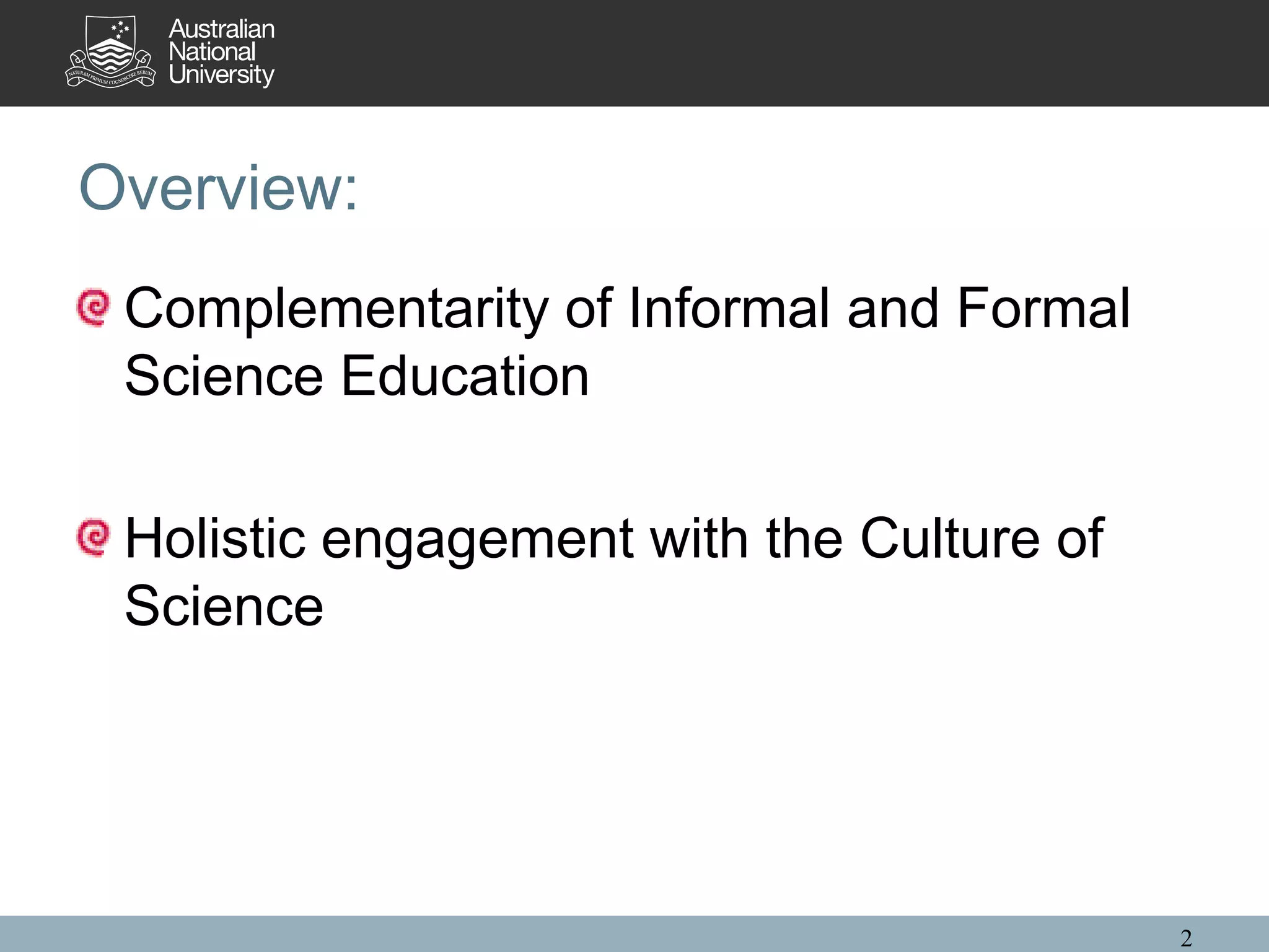 Informal Science Education - Sean Perera | PDF