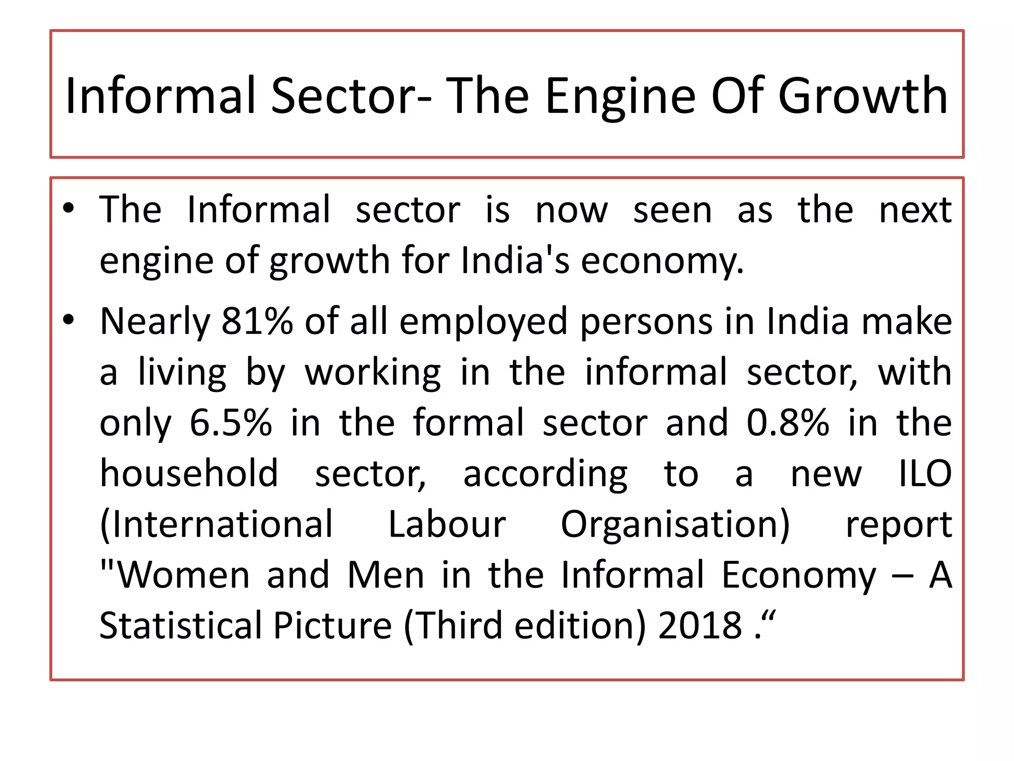 Informal sector | PPTX