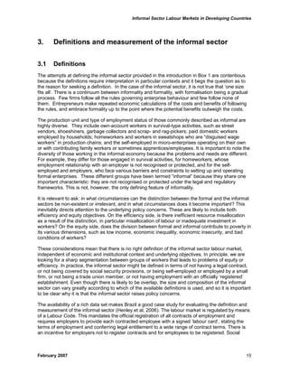 Informal sector labour markets in developing countries 0 | PDF