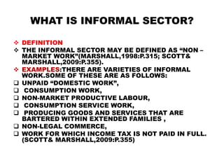 INFORMAL_SECTOR__The University of Burdwan | PPT