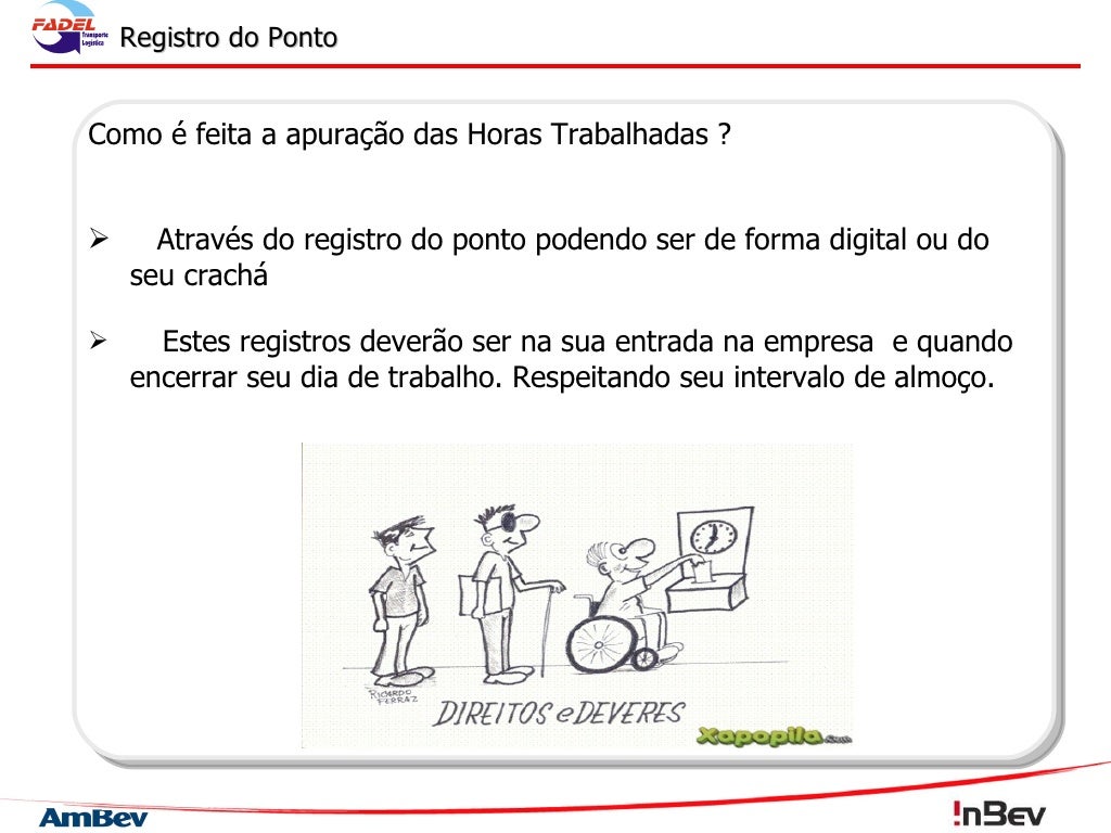 Informação sobre ponto