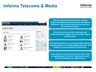 Informa presentation for tc3 | PPT