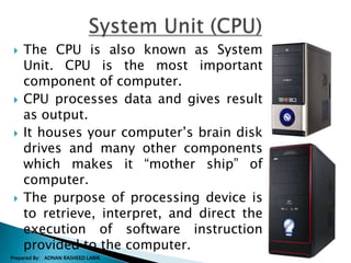 Informarion technology (ADNAN RASHEED LARIK) | PPT