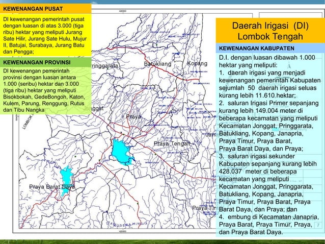 INFORMASI GEOGRAFIS LOMBOK TENGAH KABUPATEN.ppt