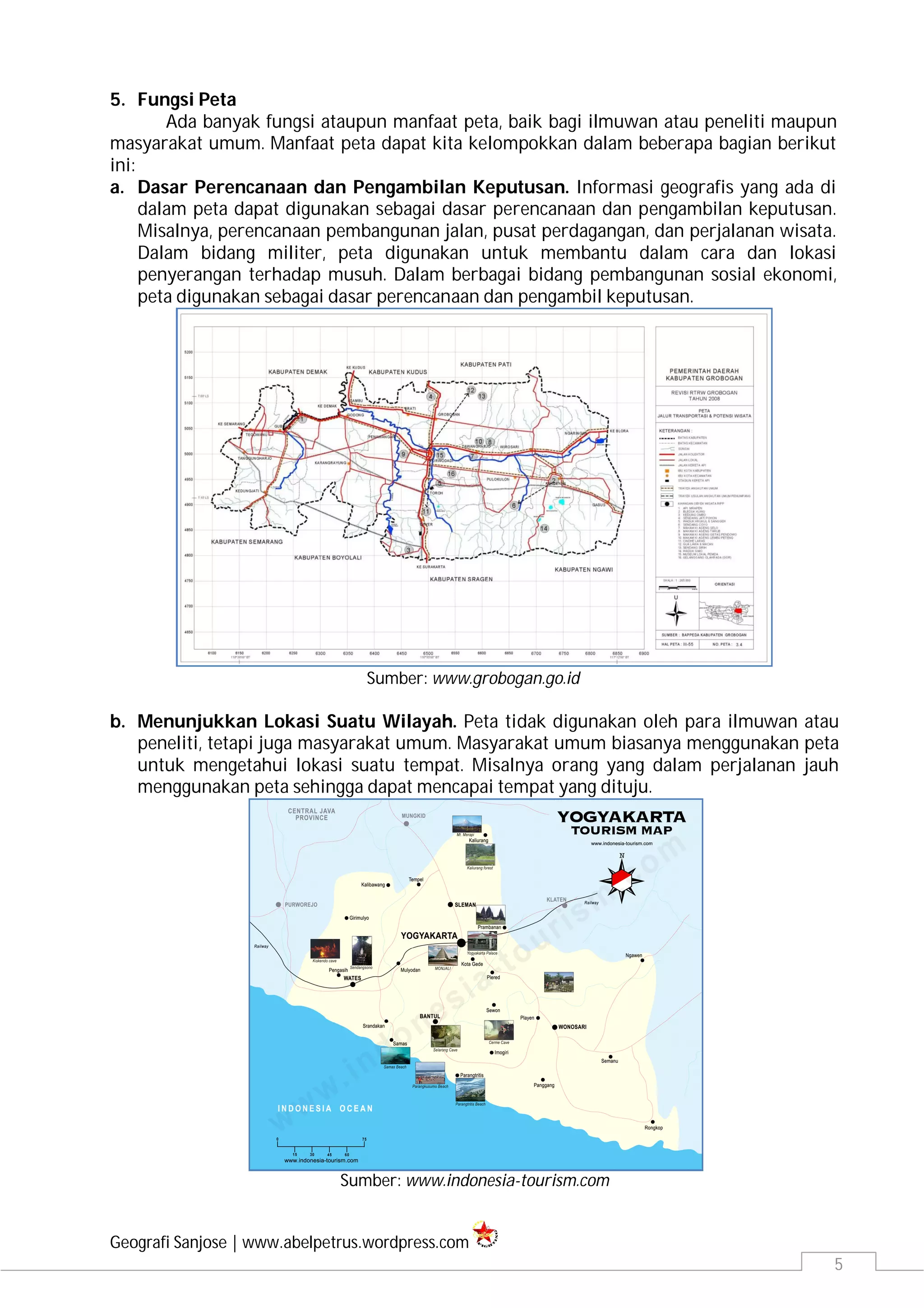 Informasi keruangan dari peta, Sanjose | PDF