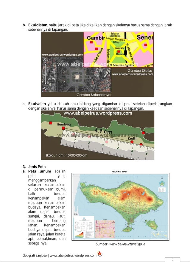 Informasi keruangan dari peta, Sanjose | PDF