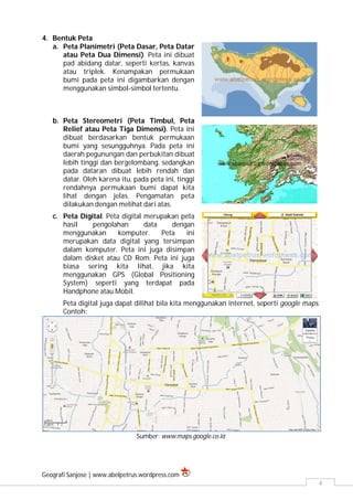 Informasi keruangan dari peta, Sanjose | PDF