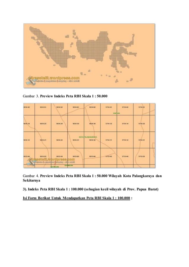 Informasi nomor lembar peta dan menghitung koordinat dari nomor lembar ...