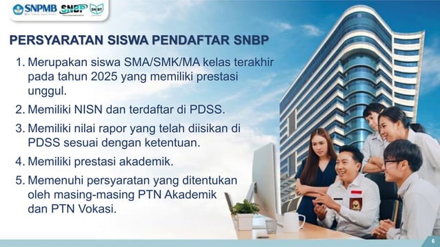 Informasi SNBP 2025 for sman student.... | PDF