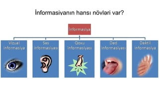 İnformasiya nədir?İnformasiyanın formaları | PPTX