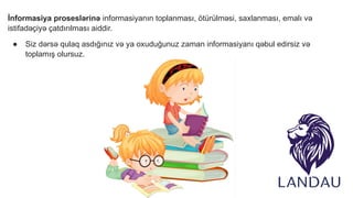 İnformasiya nədir?İnformasiyanın formaları | PPTX