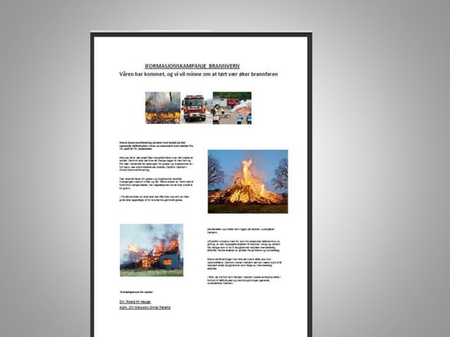 Informasjonskampanje jan erik | PPT