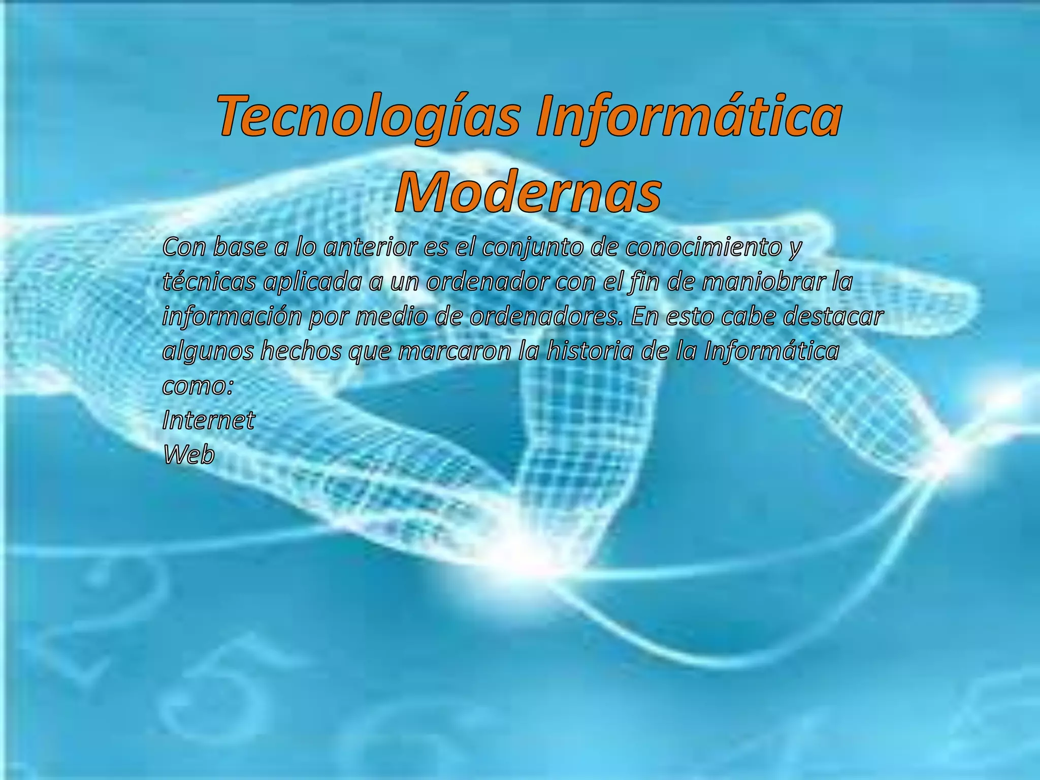 Tecnologia Informatica Moderna | PPTX