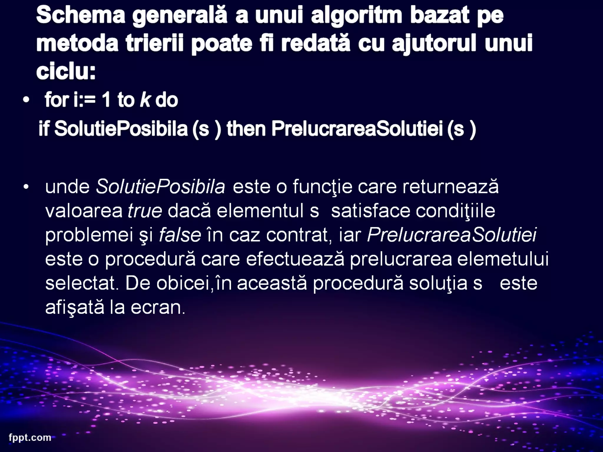 Tehnici de programare | PPT