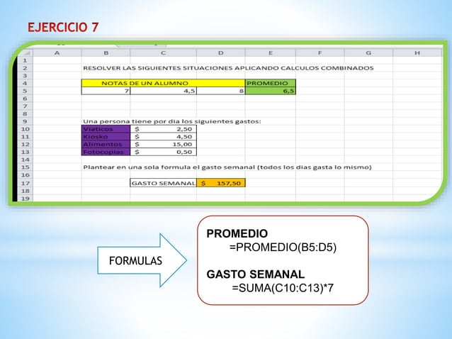INFORMATICA... EJERCICIOS | PPTX