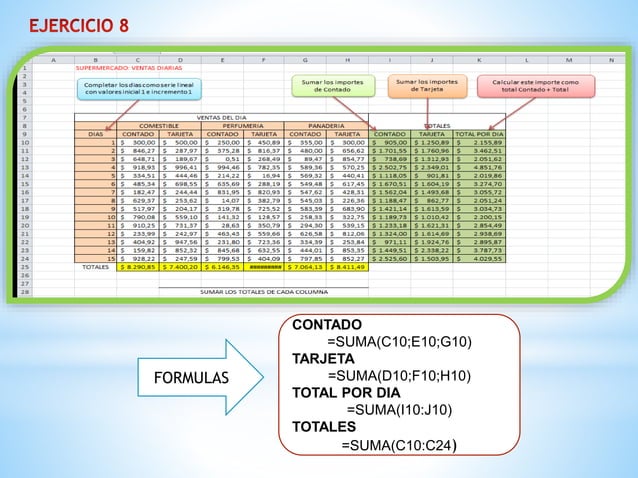 INFORMATICA... EJERCICIOS | PPTX