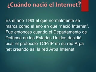 historia del internet | PPTX