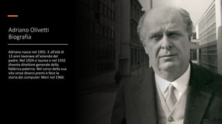 i tre visionari: jobs, gates e olivetti.pptx | Computing | Technology ...