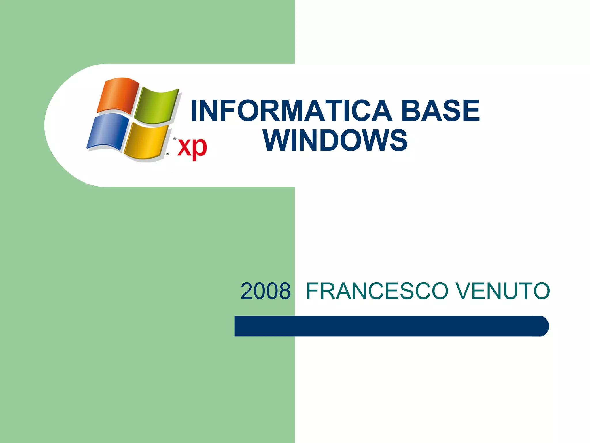 Informatica Base Windows | PPT